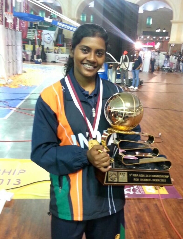 Anitha Pauldurai: Scripting History For Indian basketball - sidbreakball